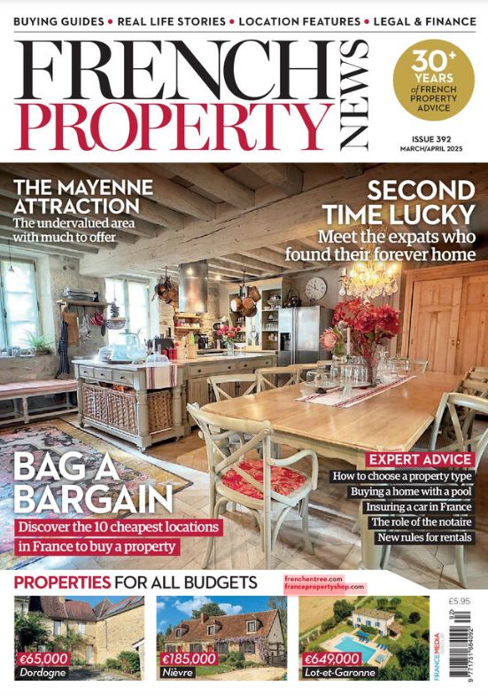 We are in French Property News Magazine - French Vacations
